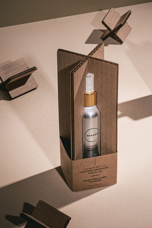 Sustainable Packaging – ENOUGH. Upcycled Beauty-Health
